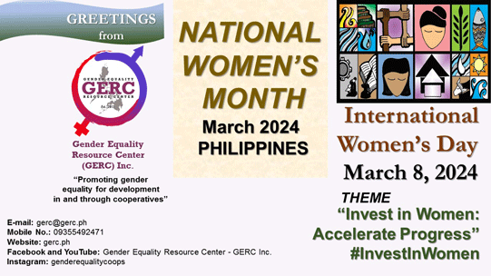 GERC - Gender Equality Resource Center Inc.