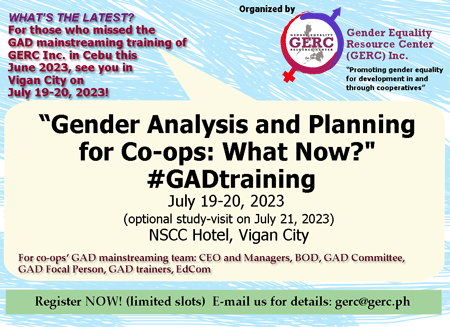 GERC - Gender Equality Resource Center Inc.